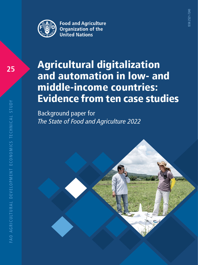 Agricultural Digitalization and Automation in Low | PDF | Agriculture ...