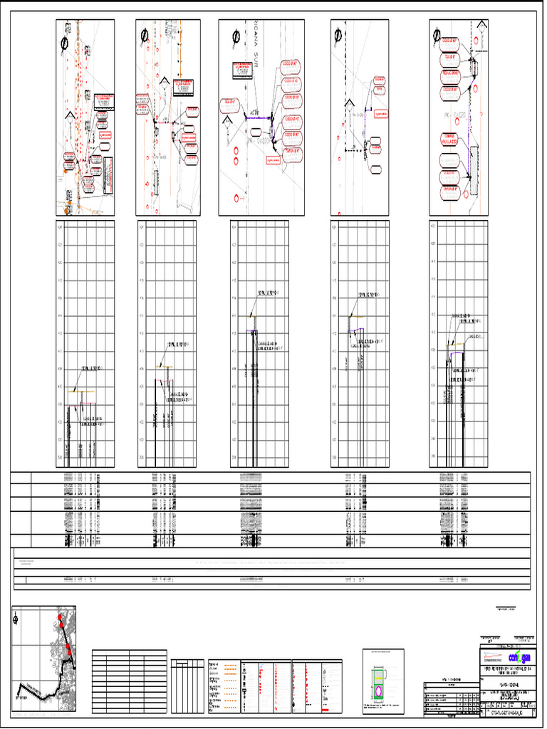 Asbuilt - Tramo I - Linea II-Derivaciones Ac | PDF