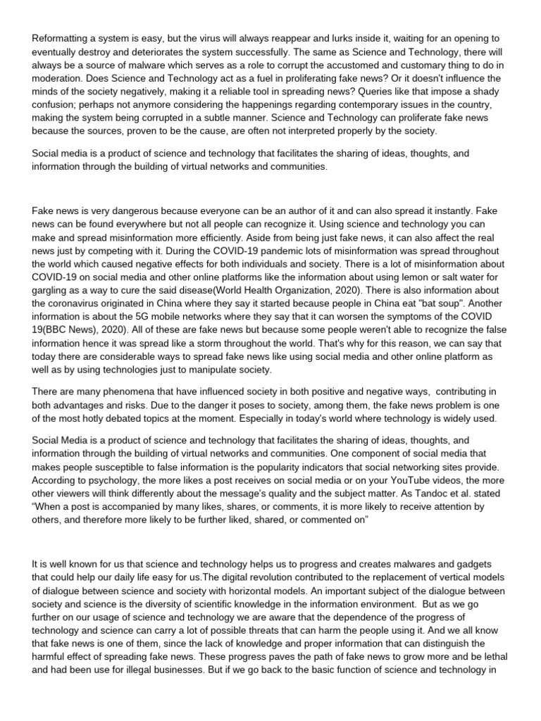 Reformatting A System Is Easy | PDF | Social Media | Popular Culture ...