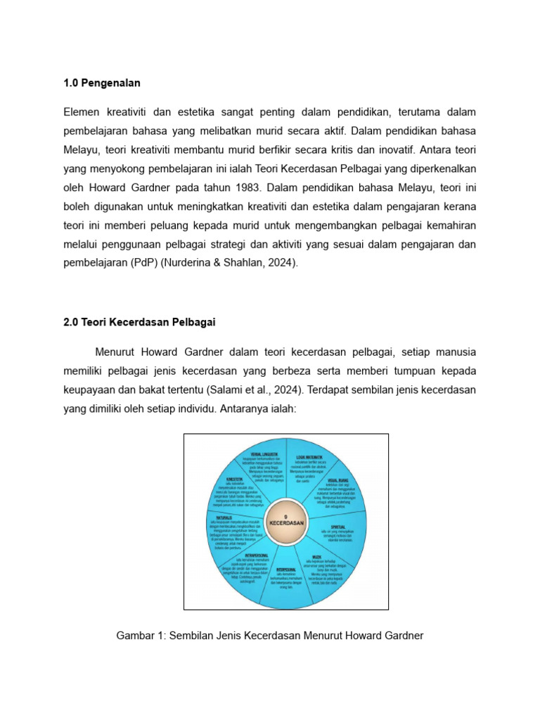 Kreativiti dan Estetika dalam PdP Melayu | PDF