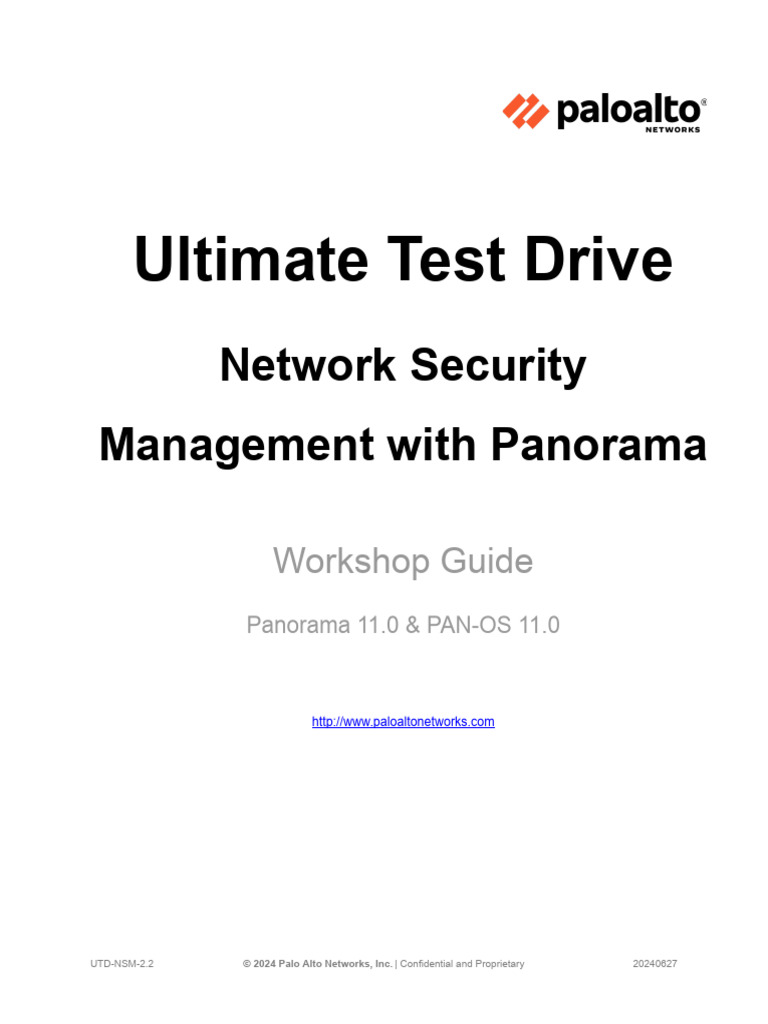 UTD NSM 2.2 WorkshopGuide 20240726 | PDF | Graphical User Interfaces | Firewall (Computing)