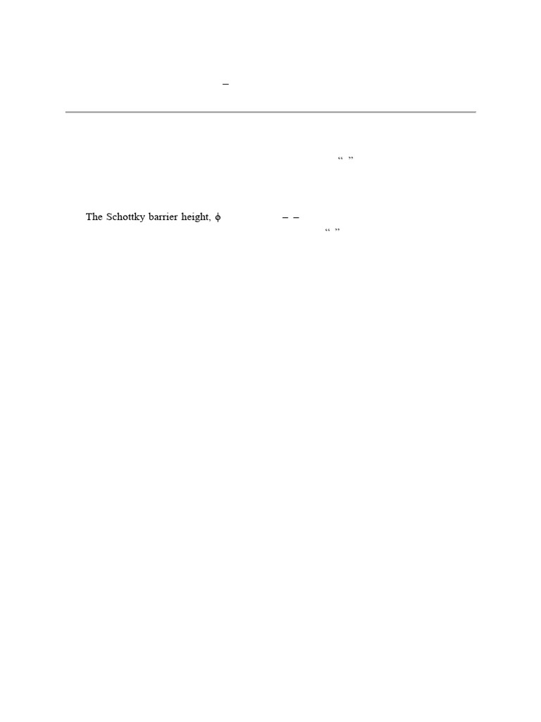 N-Type GaAs MESFET Design Analysis | PDF