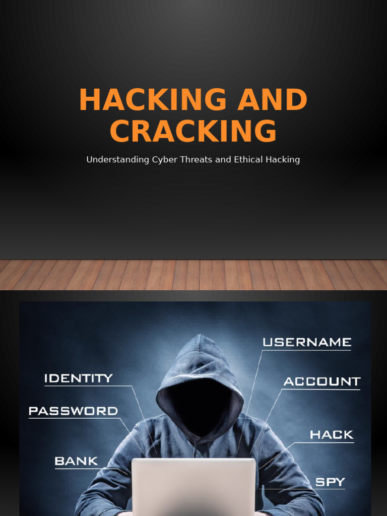 Hacking and Cracking PPT | PDF | Security Hacker | Security