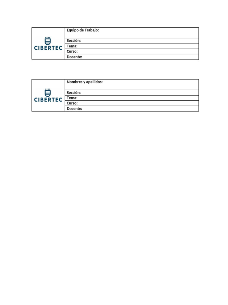 Membrete CURSO | PDF