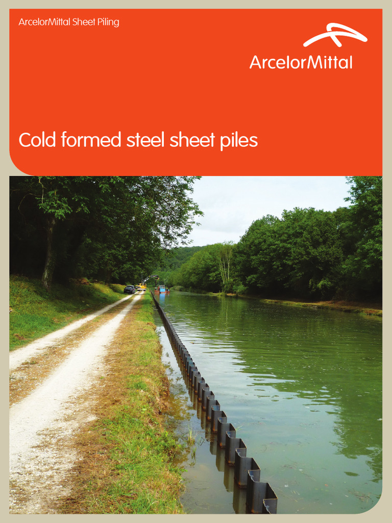 Cold Formed Steel Sheet Piles - EN - 2019 | PDF | Young's Modulus ...