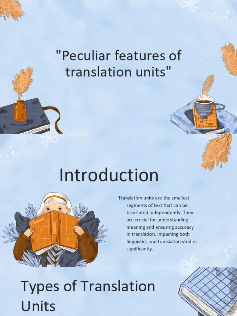 Understanding Translation Units | PDF | Translations | Semantics