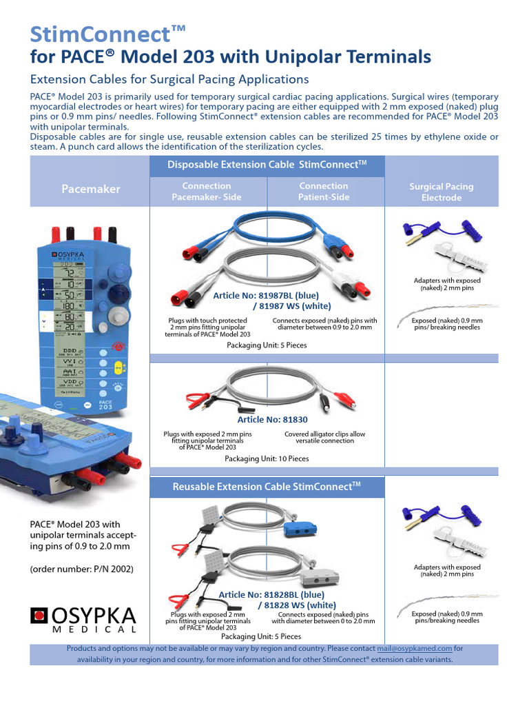 24.04.29 A4 StimConnect Cabels - CE - Pace203 - Web 2 | PDF ...