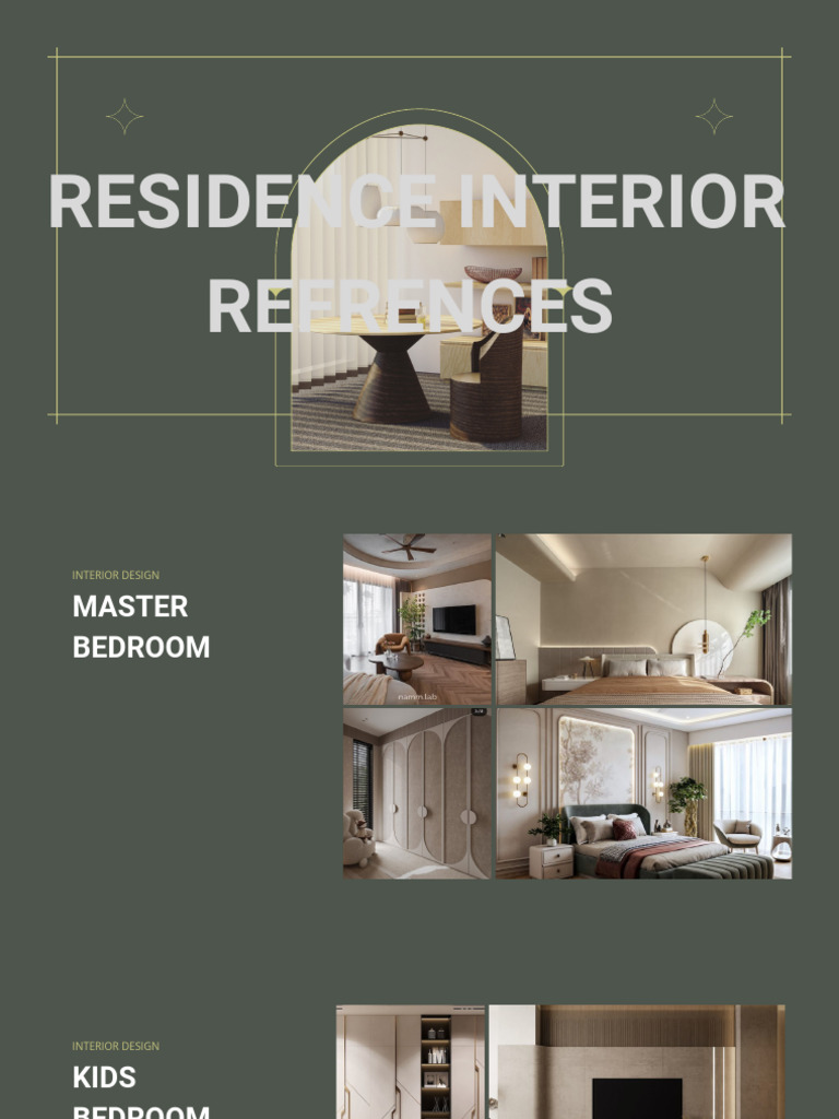 Interior Design for Various Rooms | PDF