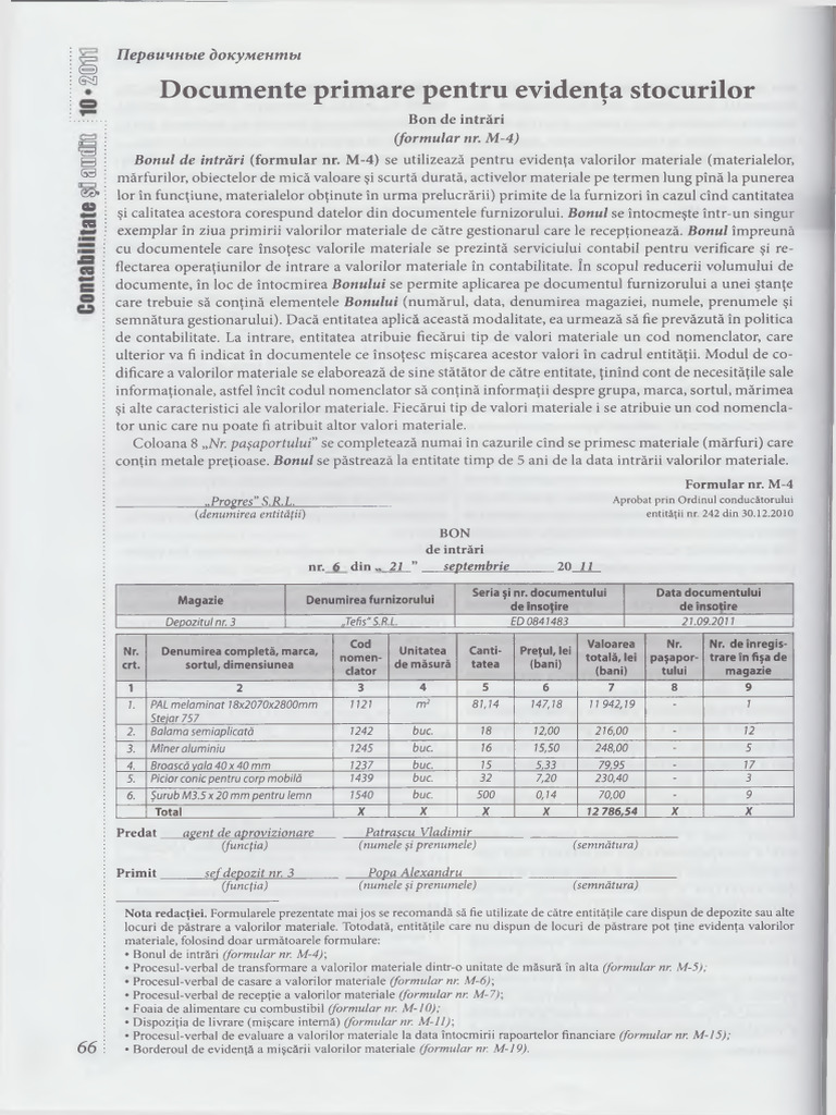 Contabilitate Si Audit - 2011 - NR 10 | PDF