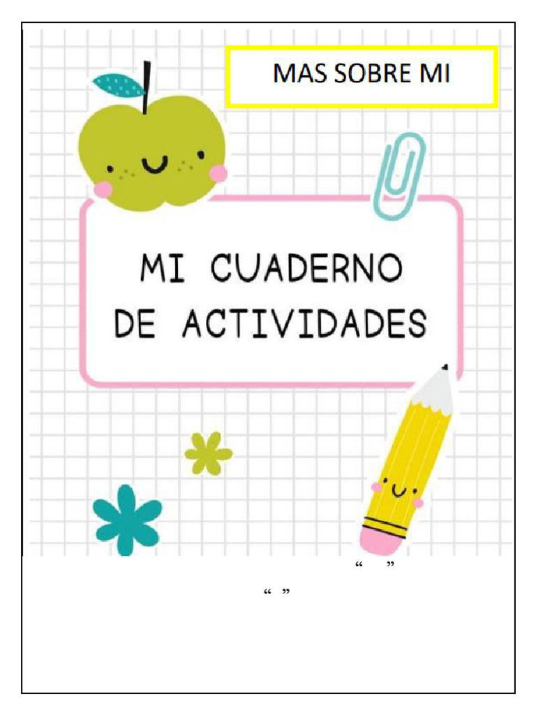 Cuadernillo Actividades Varias | PDF