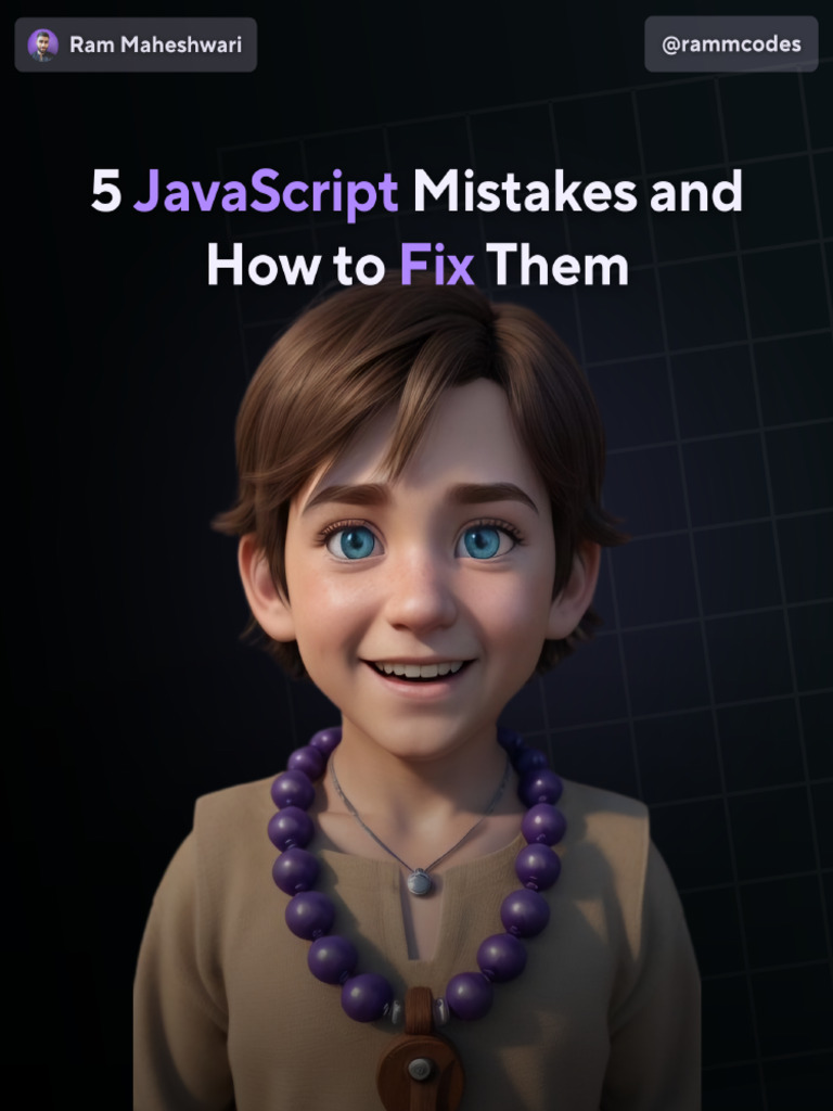 5 Common JavaScript Mistakes & How To Fix Them | PDF