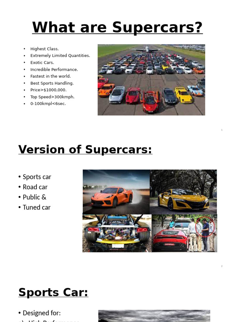 Car's | PDF | Sports Cars | Car