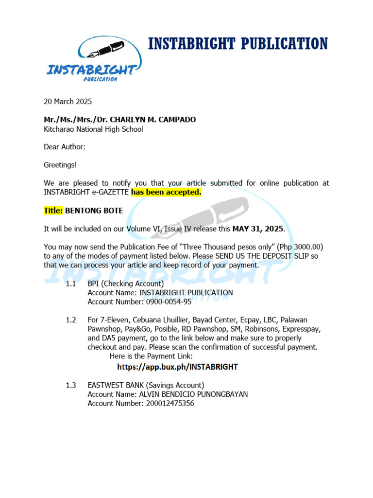 Bentong Bote | PDF | Banking | Financial Services