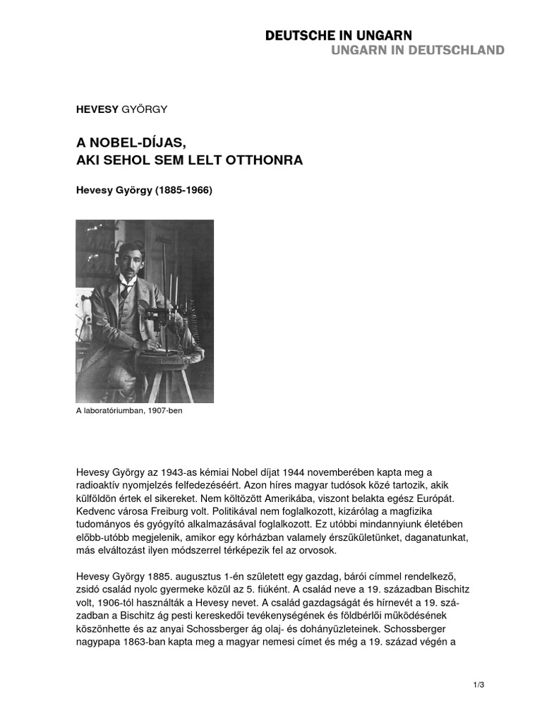 Hevesy | PDF