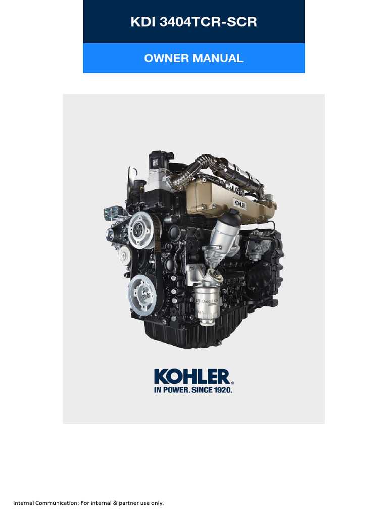 3404 TCR SCR en | PDF | Diesel Fuel | Diesel Engine