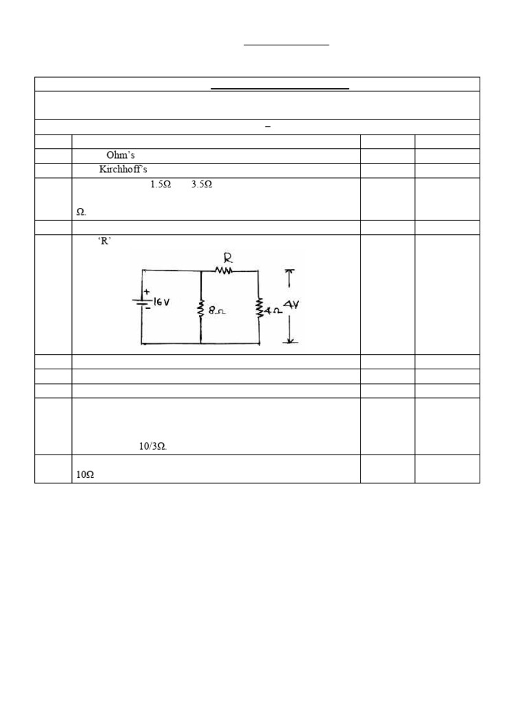 Electric Circuit Analysis - Important Questions BANK | PDF | Electrical Impedance | Resonance