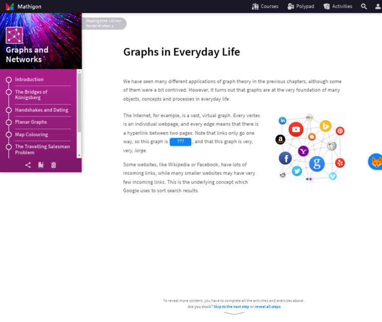 Graph Theory in Daily Life | PDF