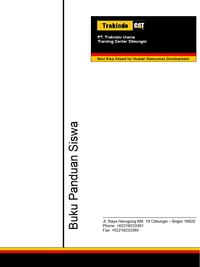 Panduan Power Train Trakindo 2005 | PDF