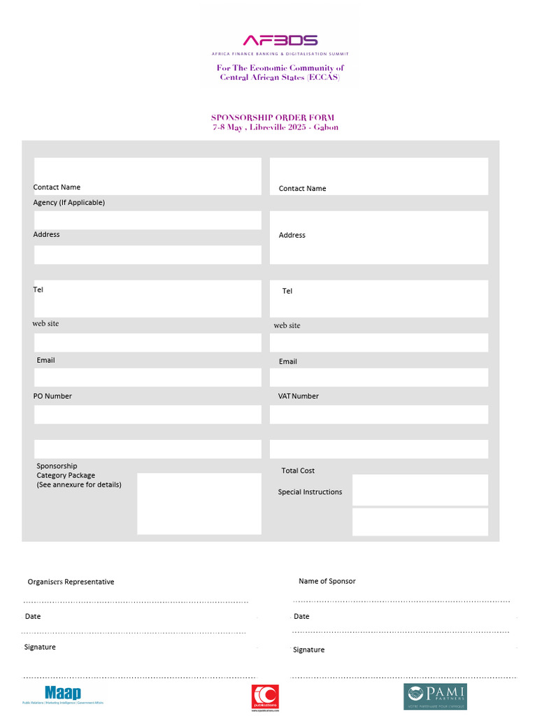 Po Afdbs - Cemac - Liberville 2025 | PDF