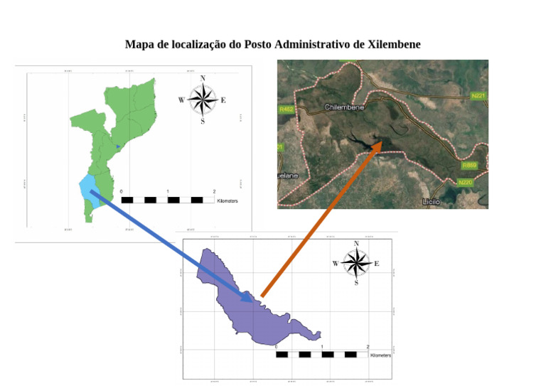 Mapa do Posto Administrativo Xilembene | PDF