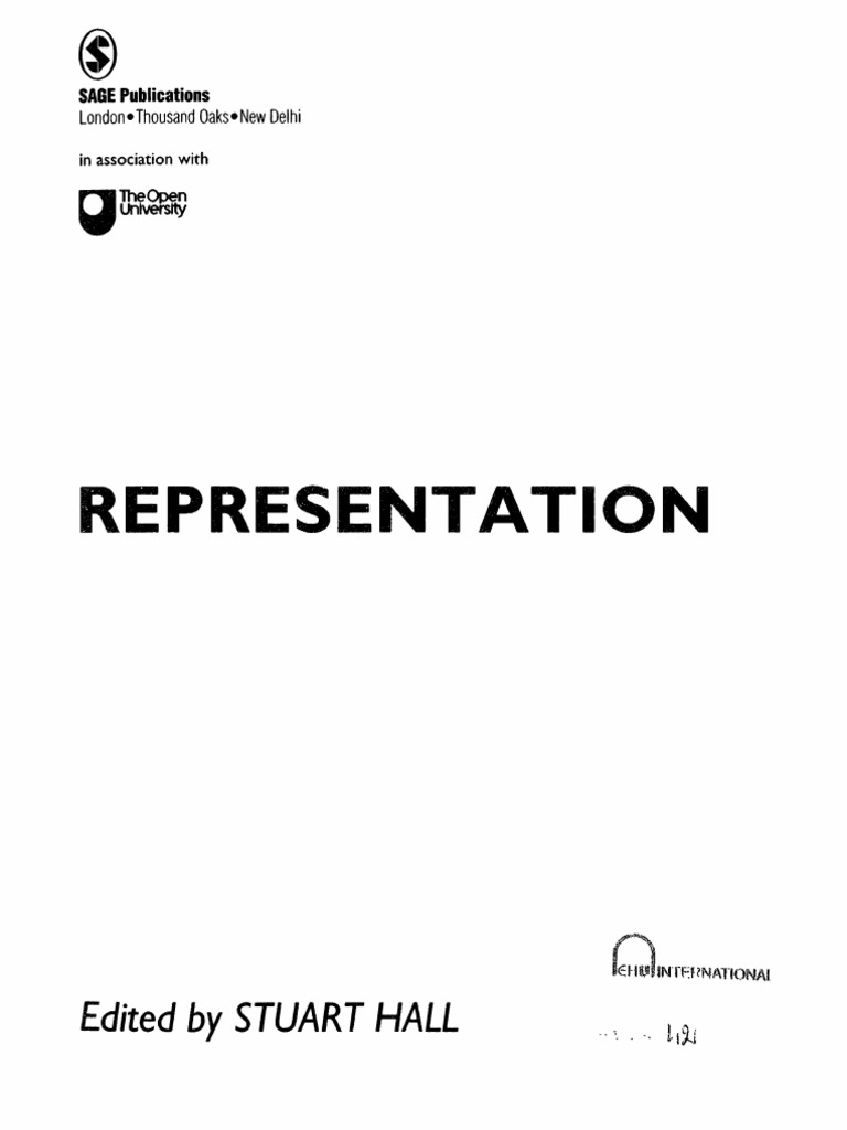 Hall Representation Cultural Representations and Signifying Practices ...