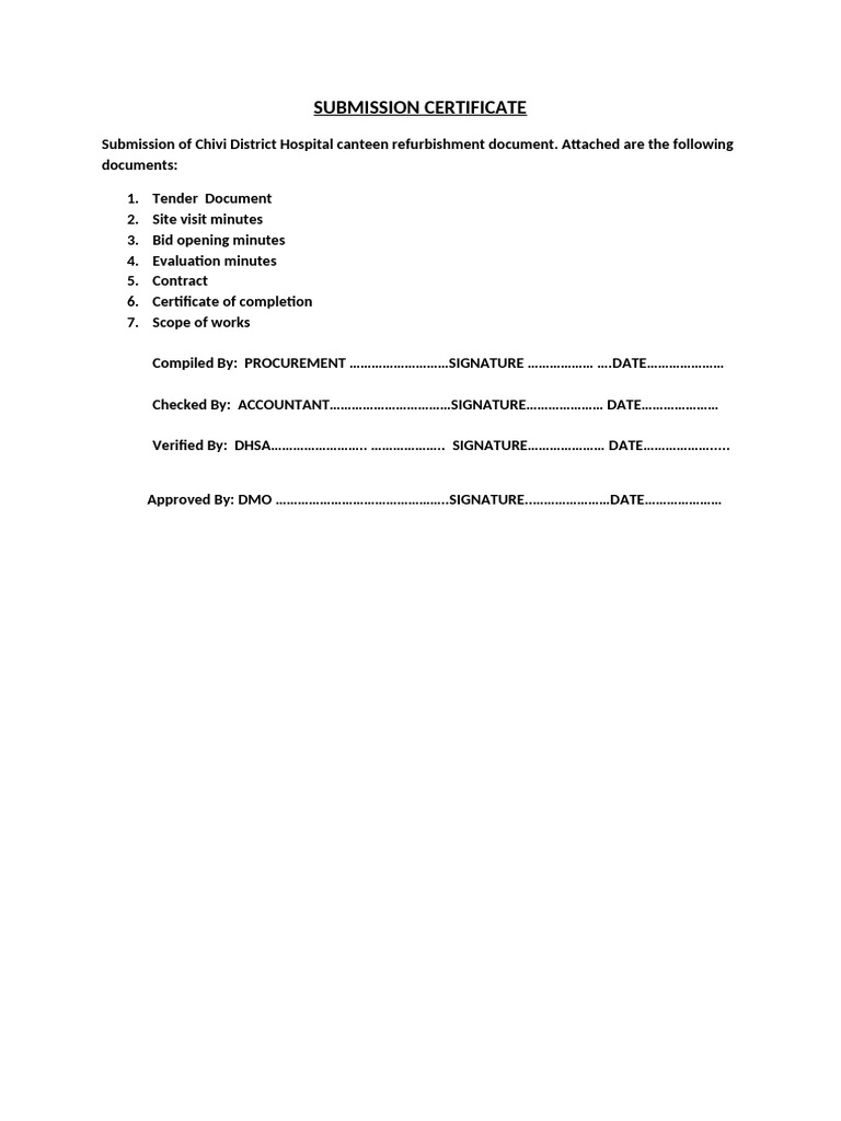 Submission Certificate | PDF