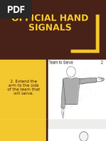 Hockey Referee Signals | PDF | Ice Hockey | Sports Rules And Regulations