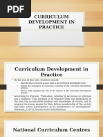 Stages of Curriculum Development | PDF | Curriculum | Educational Assessment