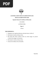Engero n'Ebisoko mu Luganda | PDF