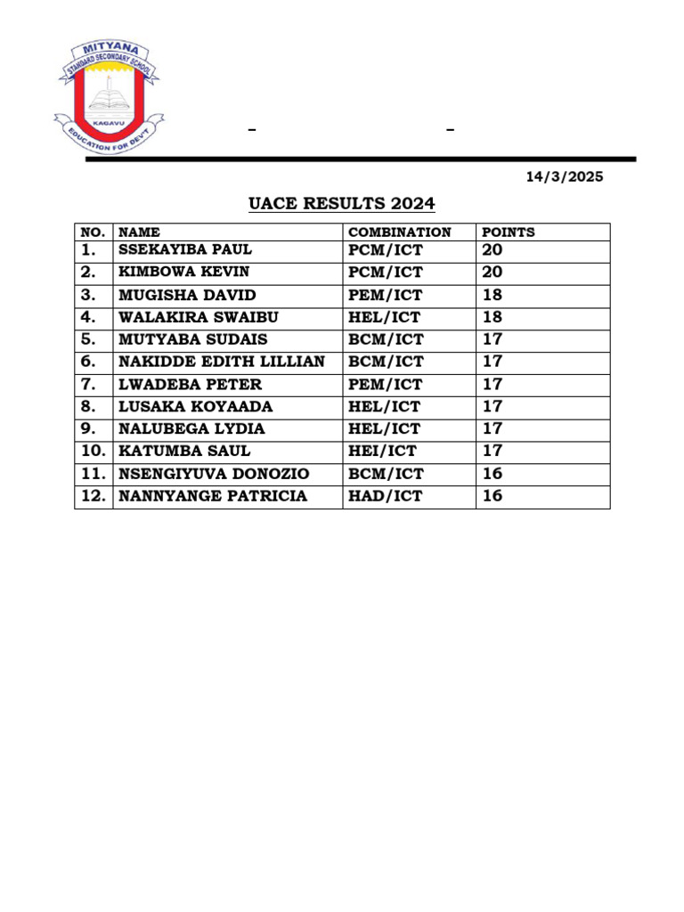 Uace 2024 | PDF