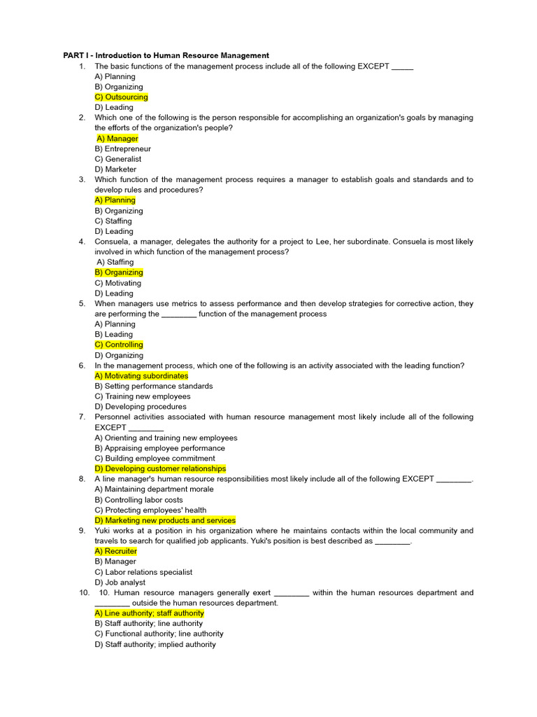 Chra HR Theories Reviewer | PDF | Performance Appraisal | Human ...