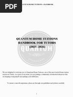 Course Hero Tutor Handbook Overview | PDF