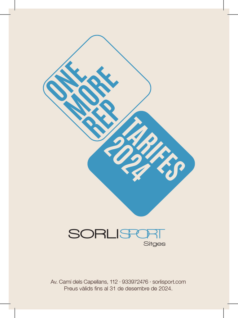 Tarifa General - S2 | PDF