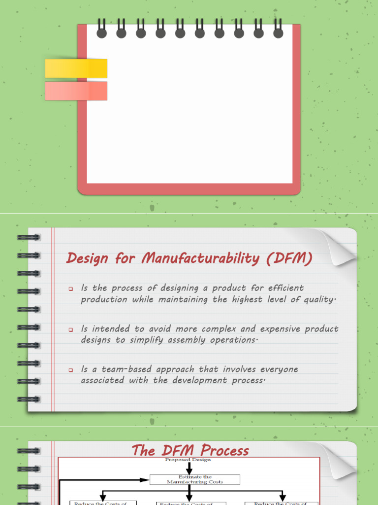 Design for Manufacturability Overview | PDF | Reliability Engineering ...