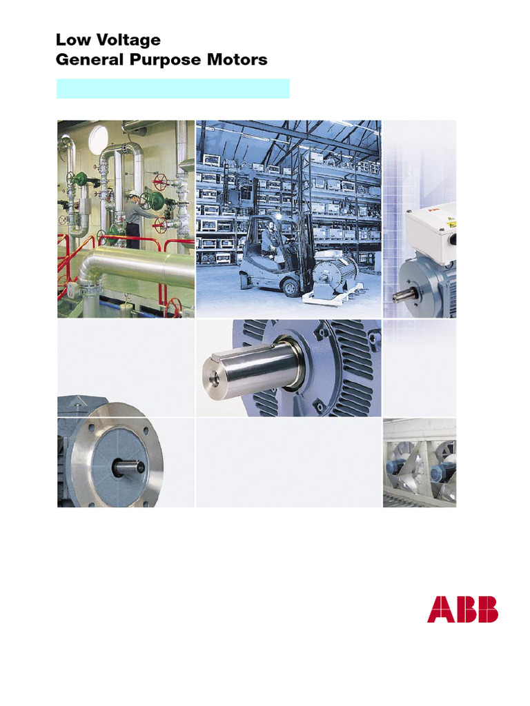 ABB Open Drip Proof Motors | PDF | Electric Motor | Alternating Current