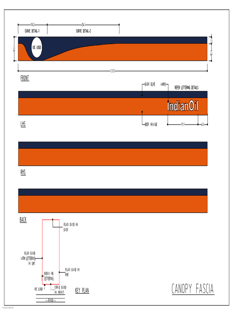 Canopy - Dummy Fascia Painting Scheme | PDF