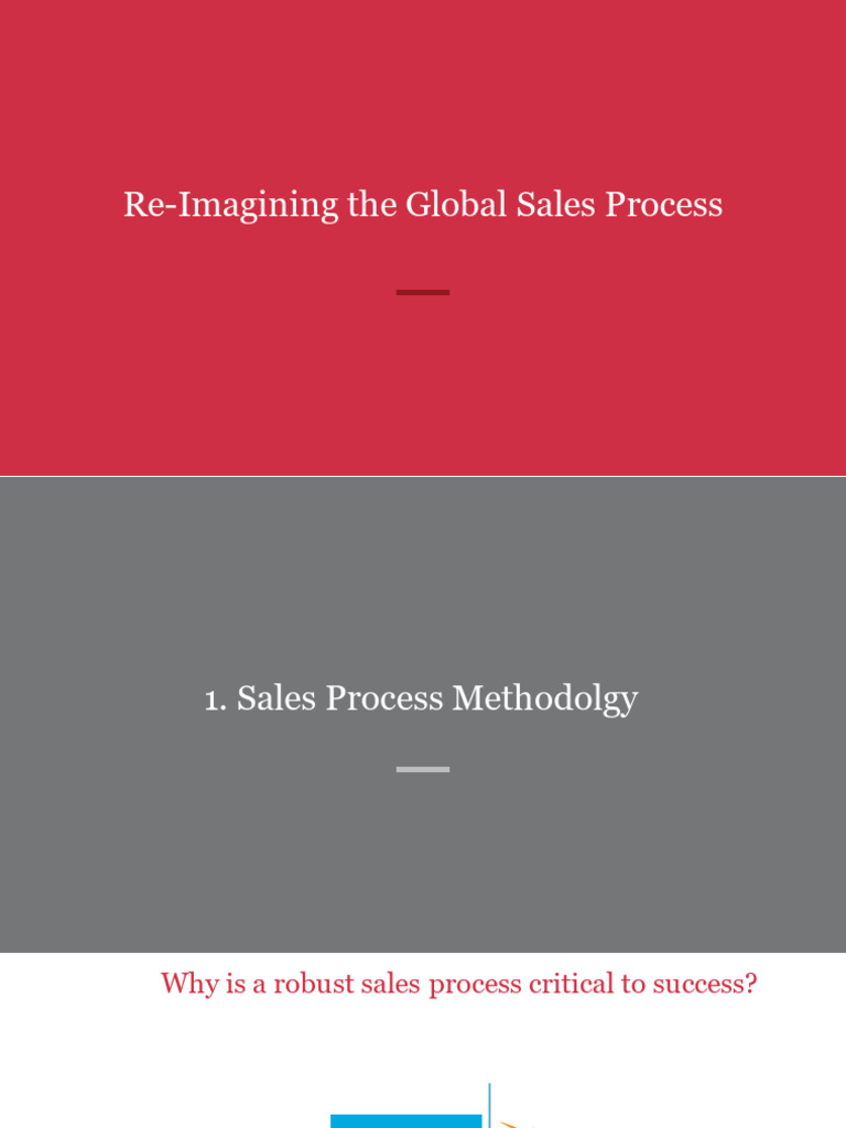 ReImagining The Global Sales Process | PDF | Sales | Market Segmentation