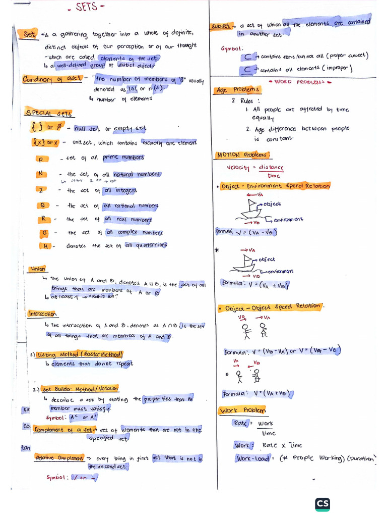 Mste Formulas | PDF