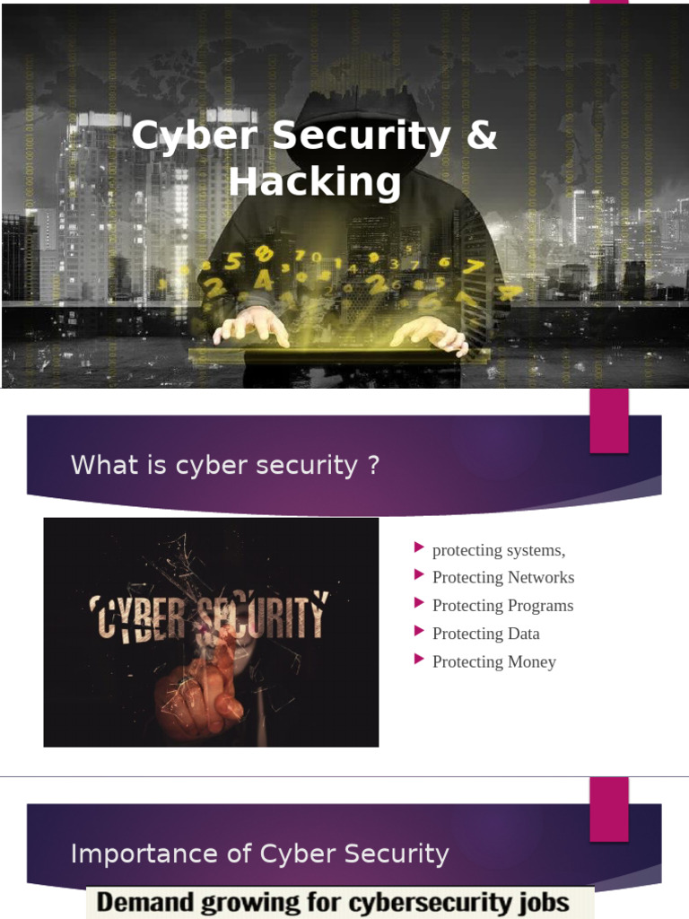 Cyber-Security Session - 01 (Demo) | PDF