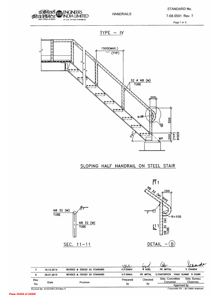 7-68-0501 Rev 7 Hand Railing Page-7 | PDF