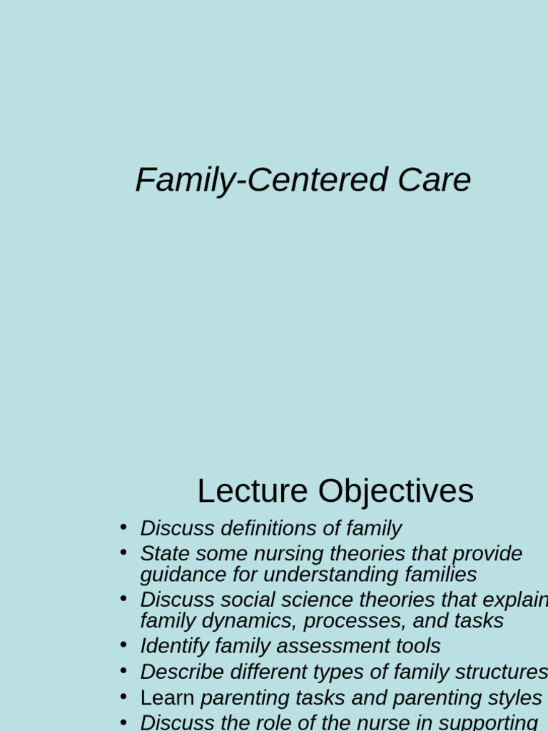 09 Family Assessment | PDF | Family | Parenting