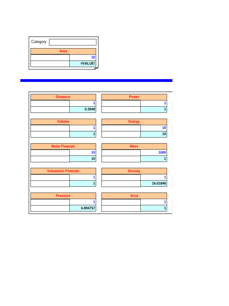 Unit Converter SpreadSheet | PDF | Viscosity | Heat