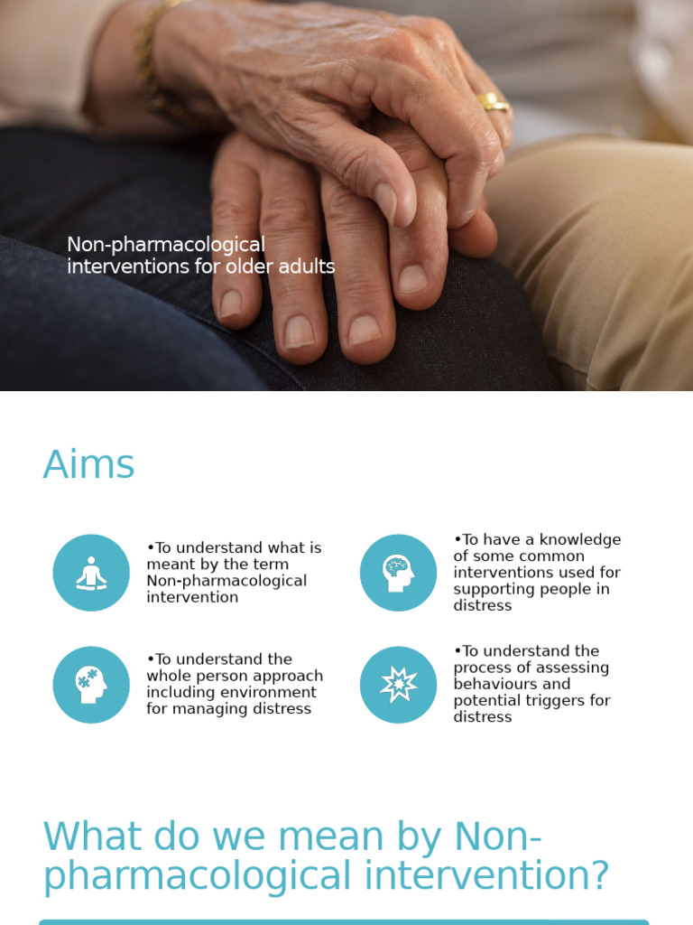 Non-Pharmacological Interventions For Older Adults | PDF | Dementia ...