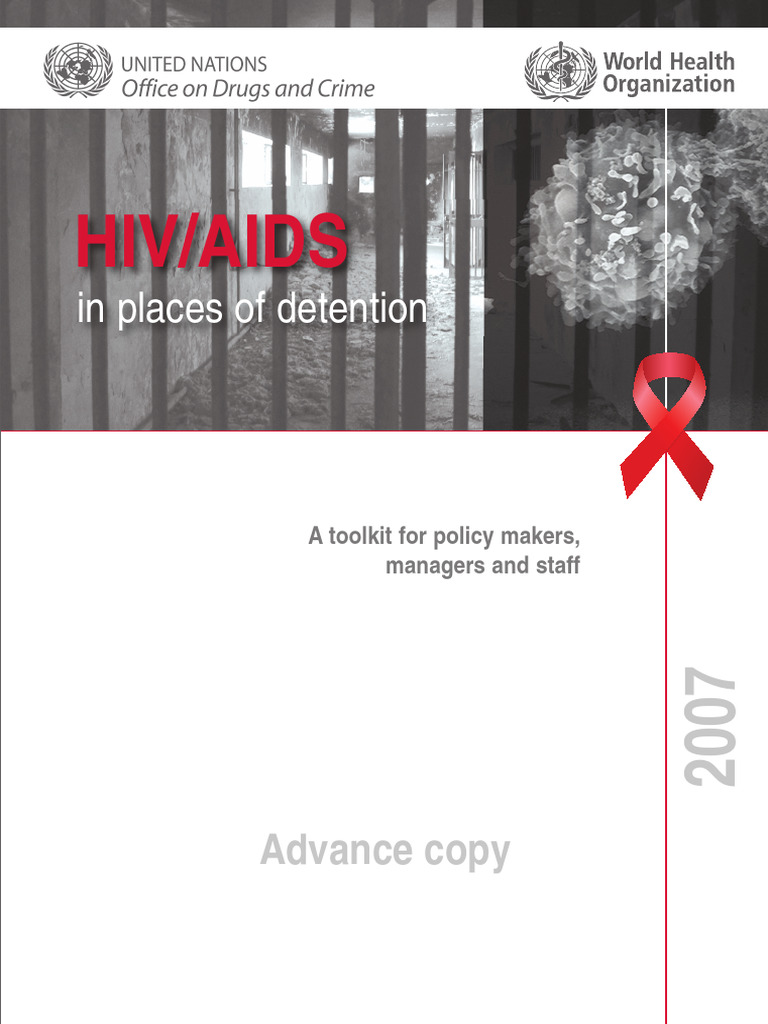 UNODC toolkit final draft | PDF | Hiv/Aids | Tuberculosis