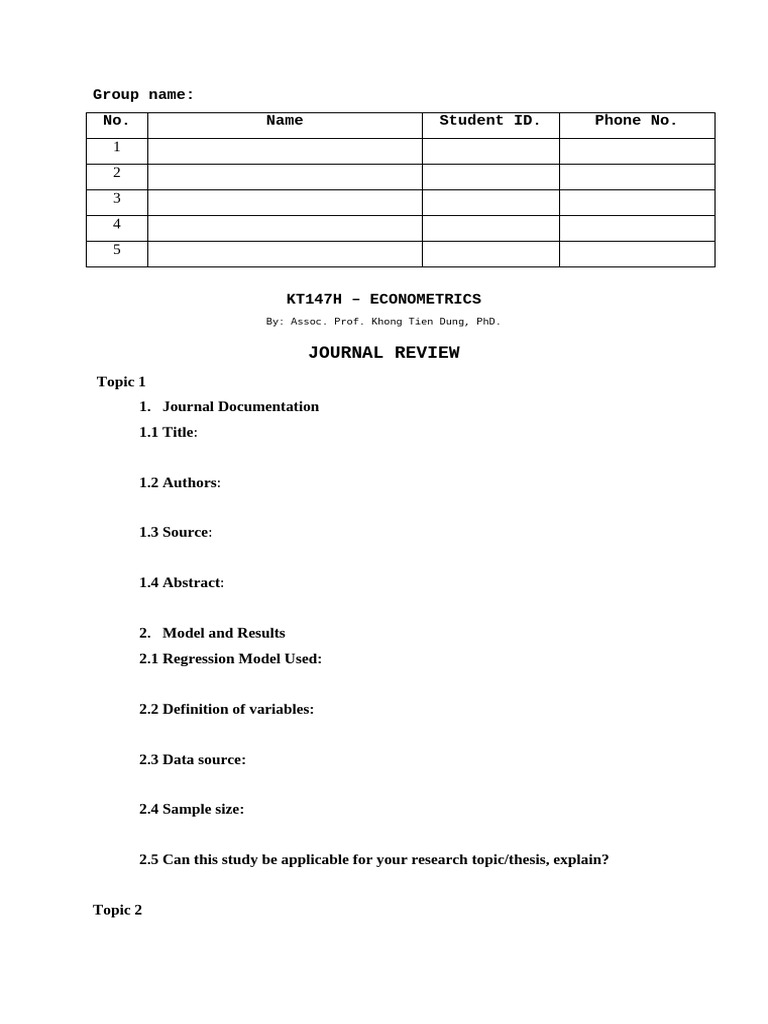 Review Journal | PDF