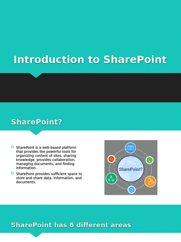 Introduction to SharePoint | PDF | Share Point | World Wide Web
