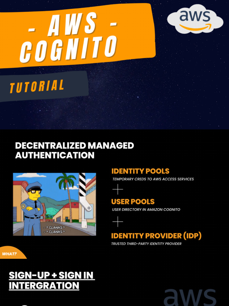 AWS Cognito DONE | PDF