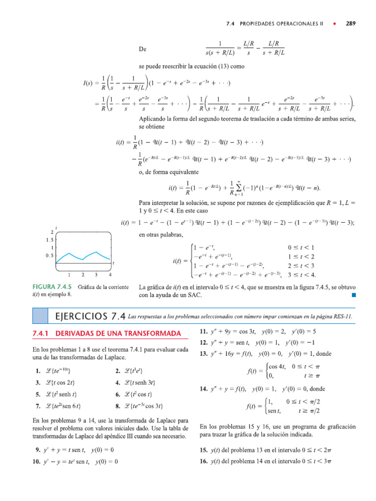 Multiplicación Por t y Transformadas de Integrales (3) | PDF