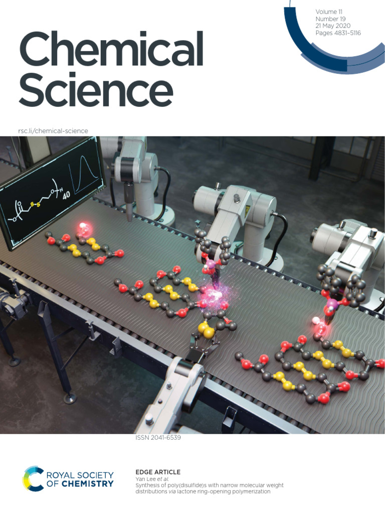 Chem. Sci., 2020, 11, 4882-4886 | PDF | Polymers | Polymerization