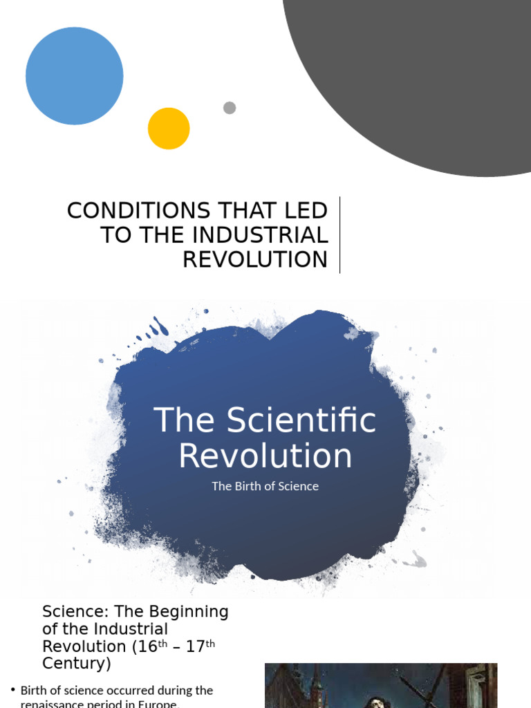 Lecture 1 Industrial Revolution 2 | PDF | Science | Industrial Revolution
